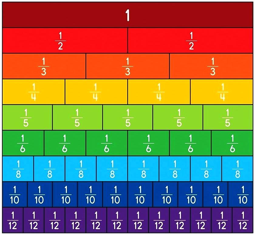 Fraction Strip Printable