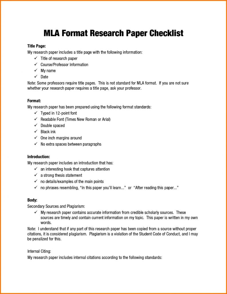 Interview Mla Style Paper